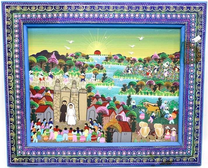 Wedding Festival by Felipe Benítez Miranda - Signed Art Print - 18 x 22 ...