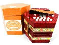 Concertina Made in East Germany with Box - Bunting Online Auctions