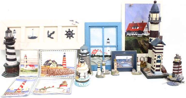 Lighthouse Collection - Artwork and Figurines - Bunting Online Auctions