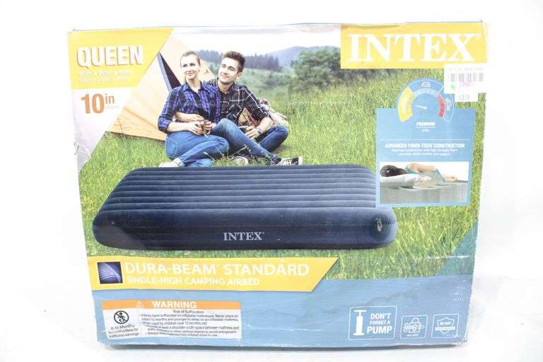 Intex Queen Size Inflatable Bed - Bunting Online Auctions