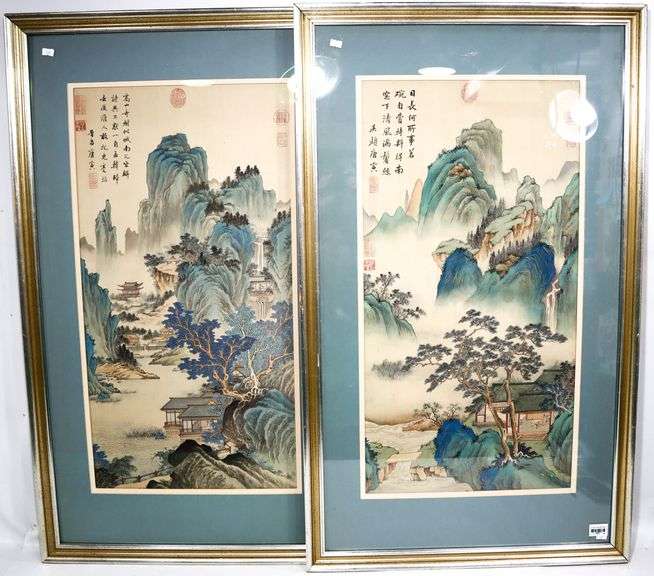 Landscapes by Dai-chien Chang (Zhang Daqian) (Chinese, 1899-1983 ...