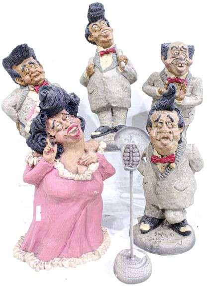 "Frumps" Figurines Sculptures by Douglas - Signed and Numbered - Some ...