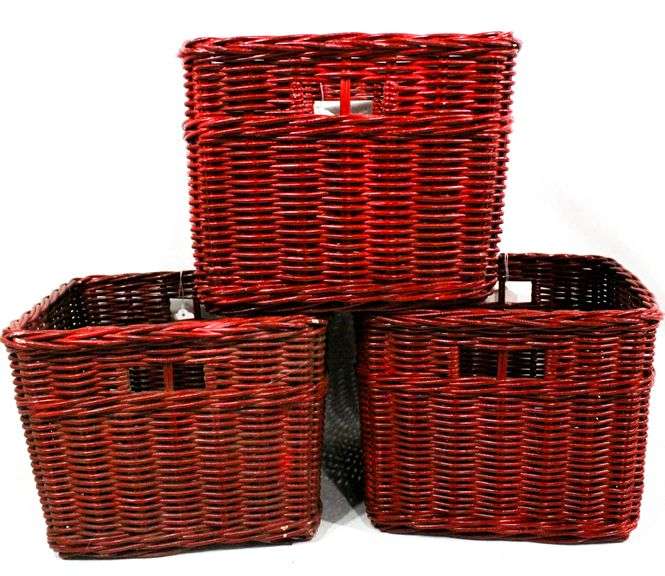 Red Box Baskets - Bunting Online Auctions