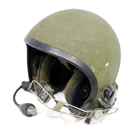 Vietnam Era U.S. Combat Vehicle Crew Helmet - Bunting Online Auctions