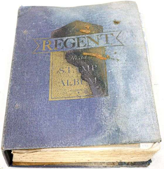 Regent World Stamp Album with Collection of Stamps - Bunting Online ...