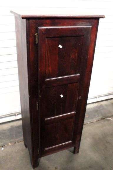 Single Door Three-Shelf Wooden Cabinet - 43 x 18 x 23 - Bunting Online ...