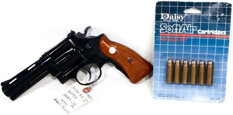 Daisy Model 57 25 Cal 16mm Replica 357 Soft Air Revolver with Daisy ...