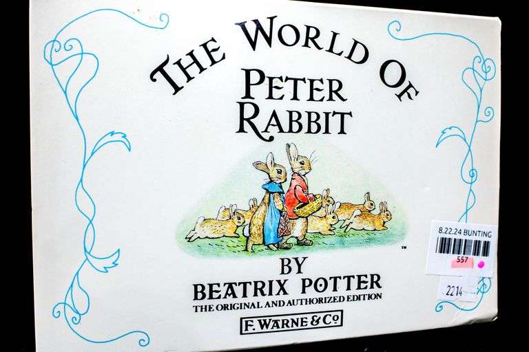 The World of Peter Rabbit by Beatrix Potter - Mini Books with Sleeve ...