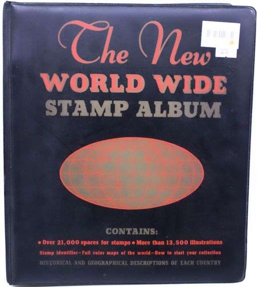 The New World Wide Stamp Album - Over 21,000 Spaces for Stamps - More ...