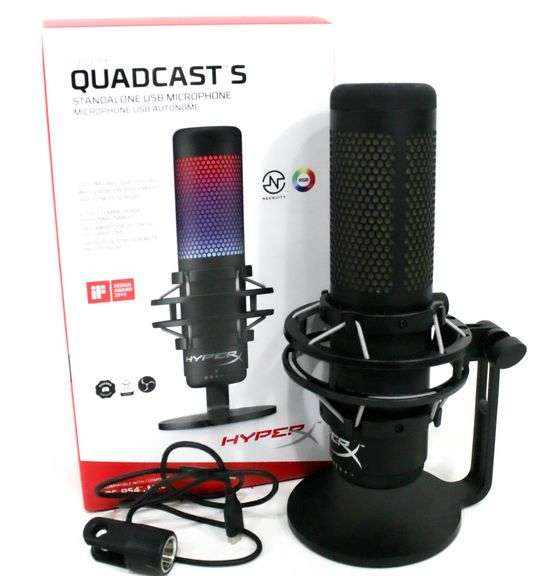 Quadcast's Stand Alone USB Microphone - Bunting Online Auctions