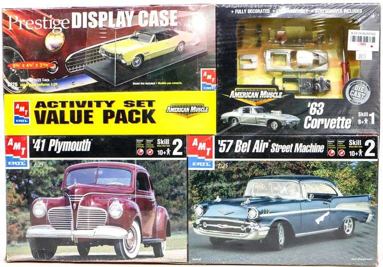 Prestige Display Case AMT Activity Set Value Pack - Bunting Online Auctions