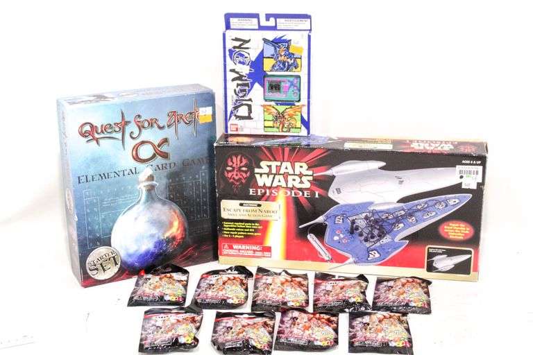 Dungeons & Dragons Dice Masters Games - and - Star Wars Episode I "Escape from Naboo" Skill and ...