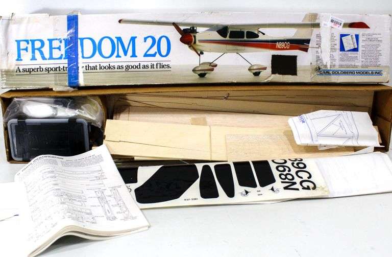 Freedom 20 A Superb Sport-Trainer Model Plane No. 57 Kit. "A Dream to ...