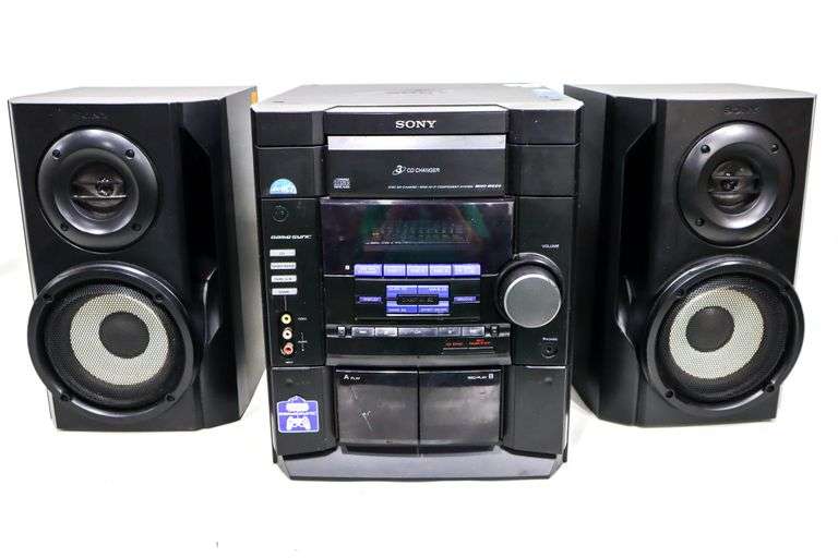 Sony HCD-RG20 Vintage Stereo System - Bunting Online Auctions