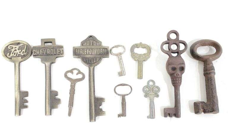 Harley Davidson Motorcycle Key , Chevrolet , Ford , Skull & More ...