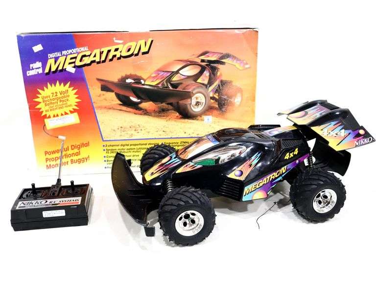 Nikko Digital Proportional Megatron Radio Control Model Car Toy ...