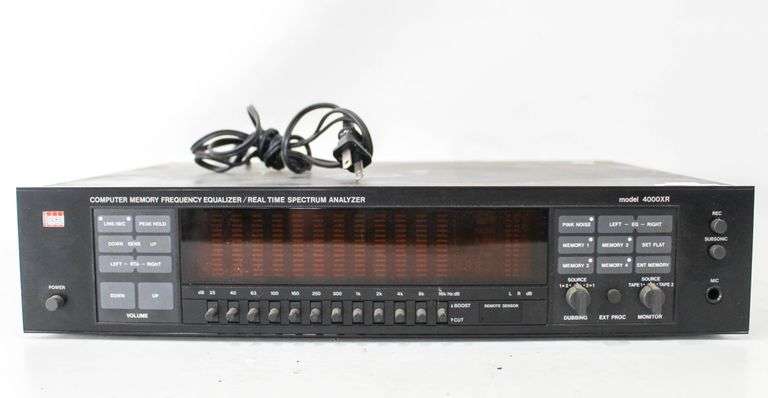 BSR 4000XR Computer Memory Frequency Equalizer / Analyzer - Bunting ...