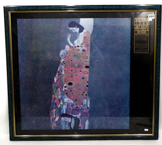 "Hope II" by Gustav Klimt Centerpiece Art for "Vienna 1900 Art ...