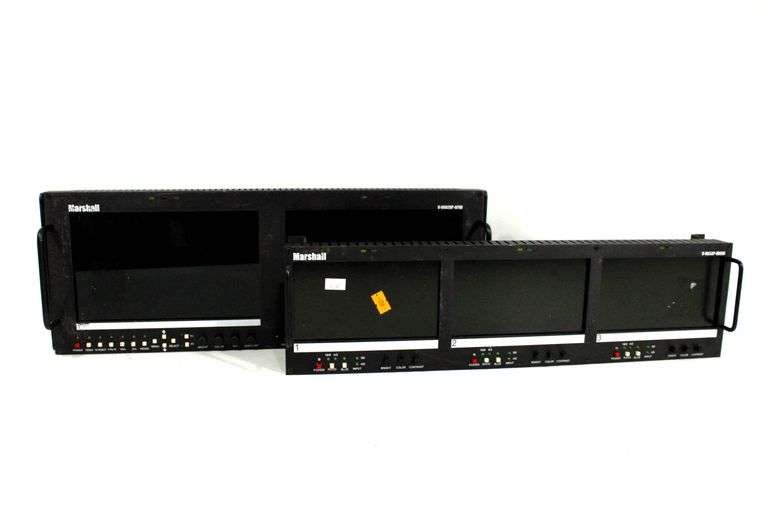 Marshall VR902DPAFHD Dual 9 inch Widescreen High Resolution HD/SD LCD ...