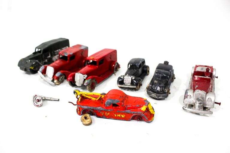 Barclay Motor Unit, Tootsietoy Toy Co. Pre-War Diecast 1935 Ford, Army ...