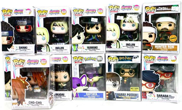 Pop! Funko Animated Toy Collection in Boxes - Bunting Online Auctions