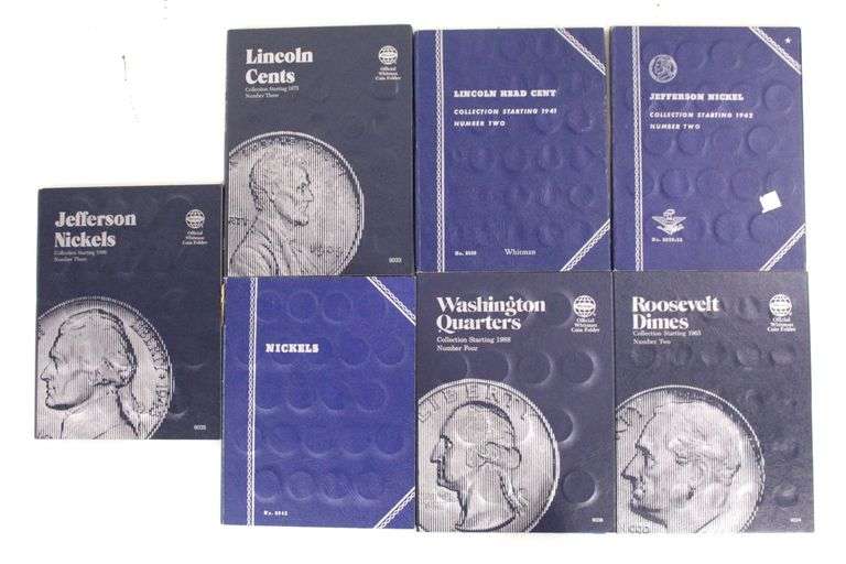 Coin Collections in Whitman Coin books , Jefferson Nickels 1962 - 1980 ...