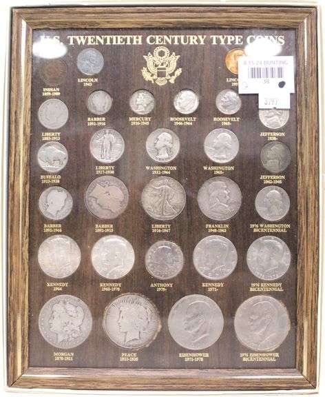 US Twentieth Century Coin Type Set , One coin of EVERY type , Includes ...