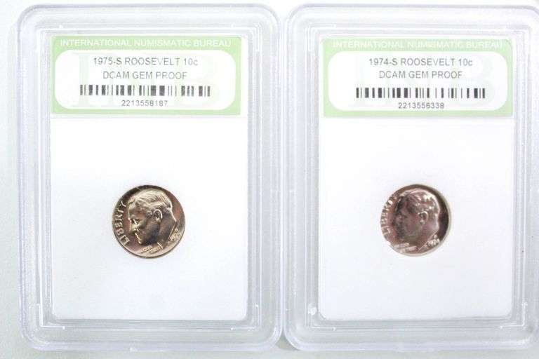 1974 "S" , 1975 "S" , 1976 "S" and 2005 "S" PCGS , NGC and INB high ...