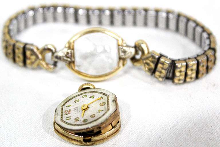 VIntage Lathin Women's Watch - Marking on Back HP 14K Solid Gold ...