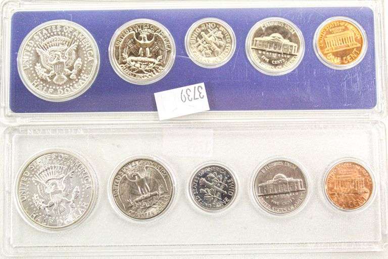 1966 and 1968 Special Mint sets and 1976 Bicentennial SILVER ...