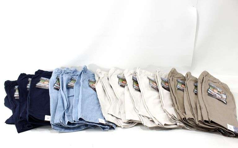 Outer Rim Shorts in Colors of White, Beige, Light Blue and Navy Size 40 ...