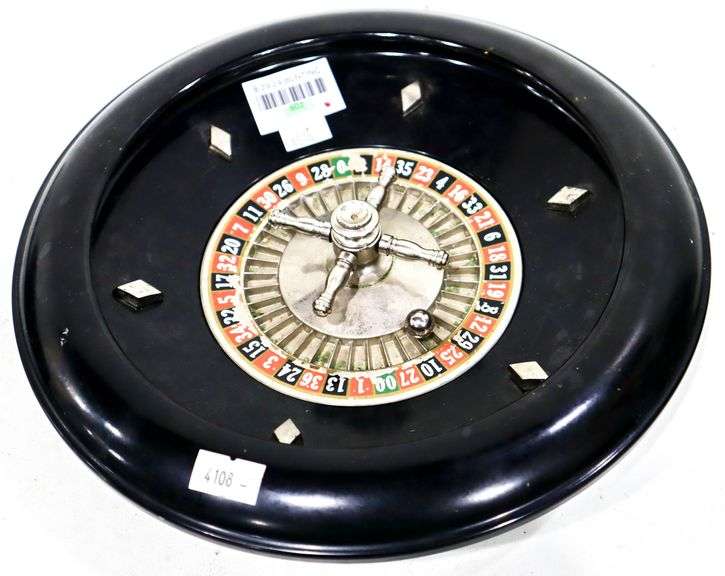 Vintage 1940s E.S. Lowe Roulette Wheel by E. S. Lowe New York / Made in ...