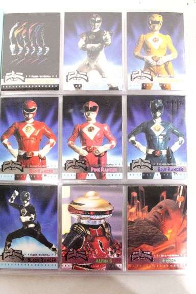 Mighty Morphing Power Ranger Collector Cards , Fleer Ultra , 1995 , 170 ...