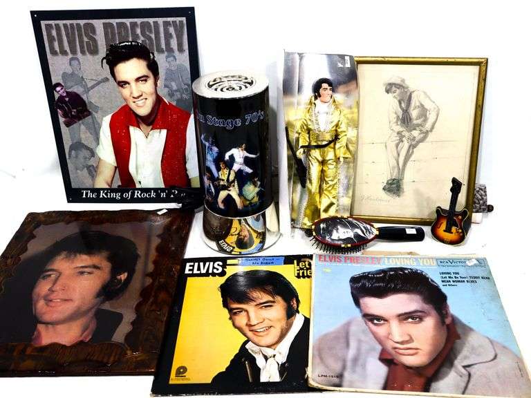 Elvis Presley Pictorial and Other Memorabilia - Bunting Online Auctions