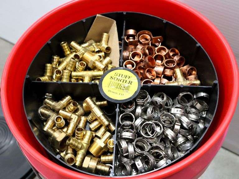 Stuff Sorter Bucket with Contents - Bunting Online Auctions