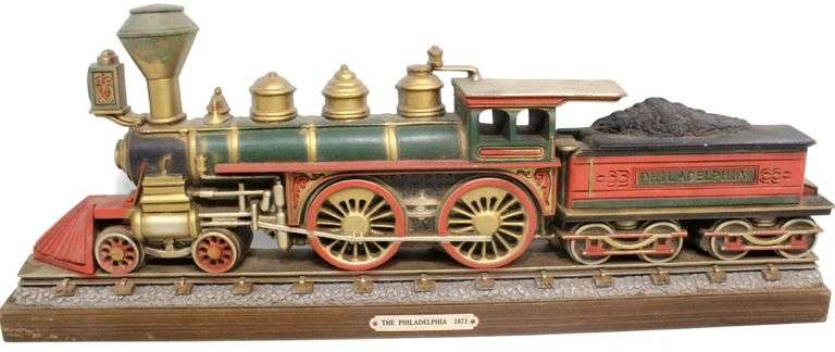 Vintage 1978 Burwood Locomotive Train 2144 The Philadelphia 1871 Wall Hanging - Bunting Online ...