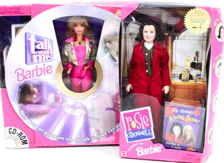 Barbie "Talk with Me" - and - Barbie "Rosie O'Donnell" -- Dolls ...