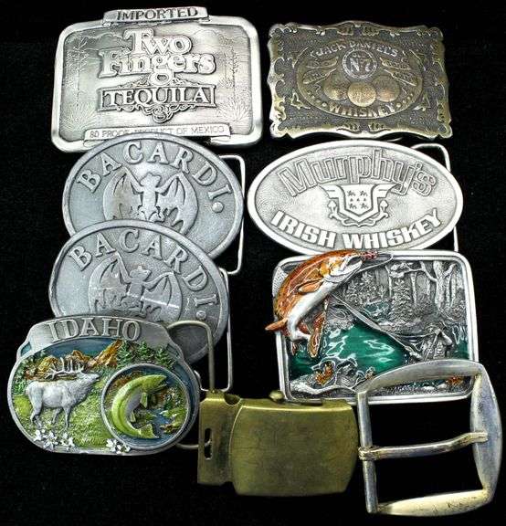 Hiram Walker of Chicago Great American Buckle Co.; Bacardi and Bat ...
