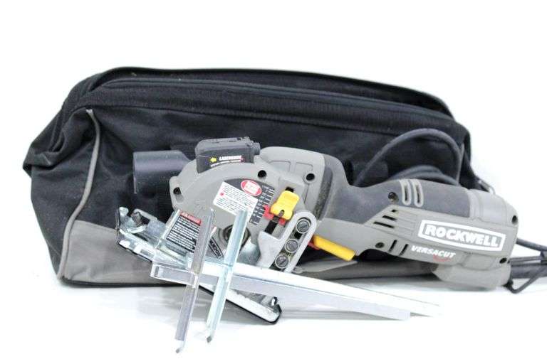 Rockwell Versacut Circular Saw with Laser Guide and Carry Case ...