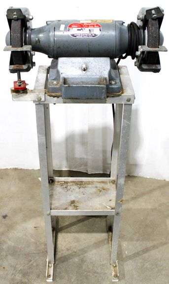 Dayton Bench Grinder, Dayton Electric MFG CO, 19"x4"x43" Chicago USA ...