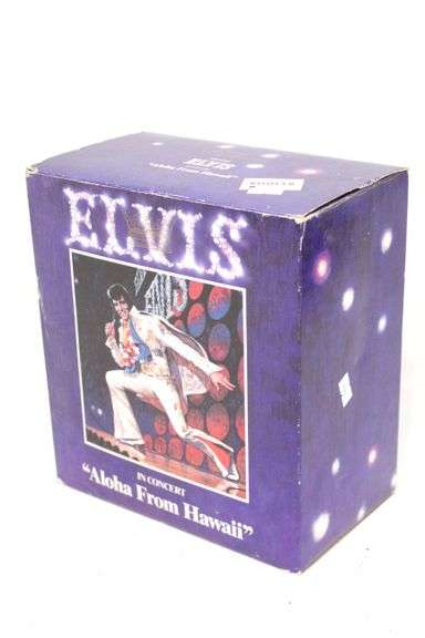 Elvis in Concert Figerine - Royal Orleans The Designer Mark Certificate ...