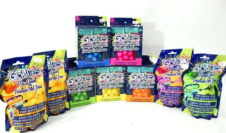 Goblies - Throwable Paintballs - Variety of Colors - Bunting Online ...