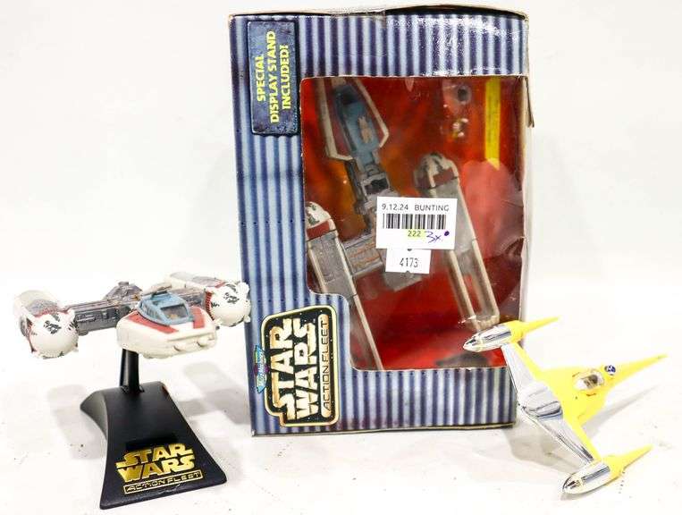 Star Wars "Y-Wing Starfighter" Action Fleet - Special Display Stand ...