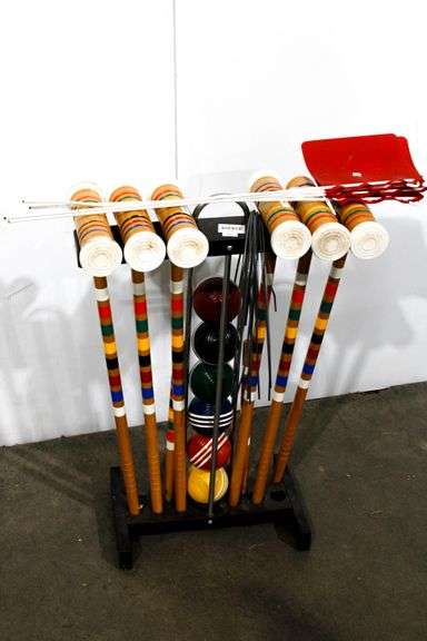 Croquet Game by Forster - Bunting Online Auctions