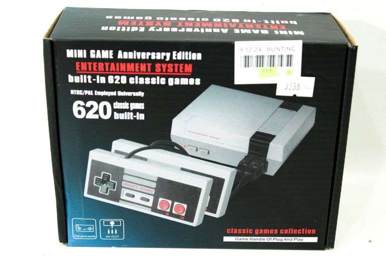Entertainment System Mini Game Anniversary Edition Built-in 620 Classic ...