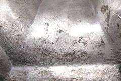 Silver Vintage Tall Repousse Vase with Intricate Scrolls and Windmill ...