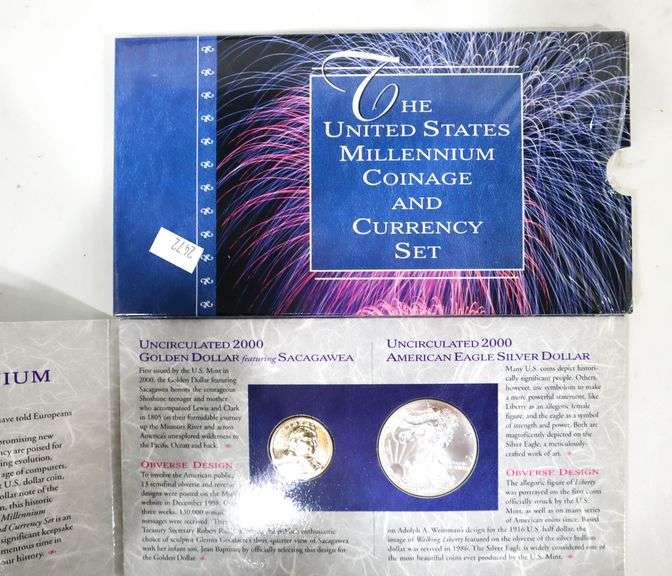 2000 United States Millennium Commemorative Coinage and Currency Set ...