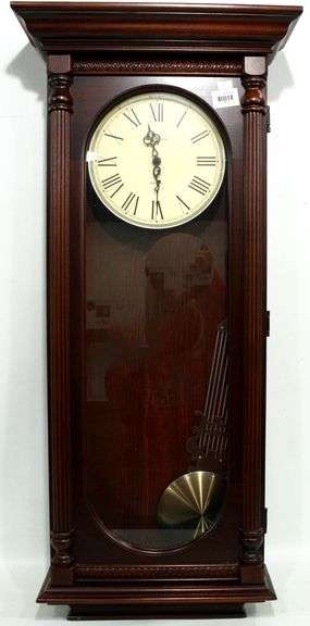 Howard Miller Wall Clock 620-192 Made in USA – Windsor Casual, Brass ...