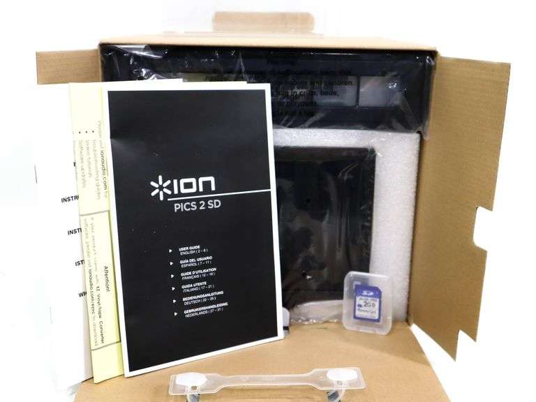 ION PICS 2 SD Photo, Slide, and Film Scanner. - Bunting Online Auctions