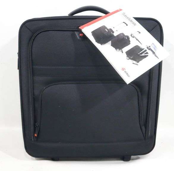 Traveldesk by Stebco - Travel Desk Tote with Telescoping Handle and ...